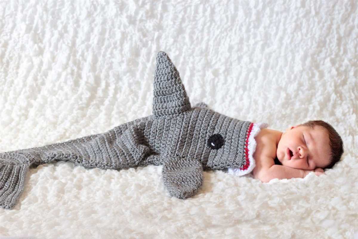 Cozy up with a free shark blanket knitting pattern