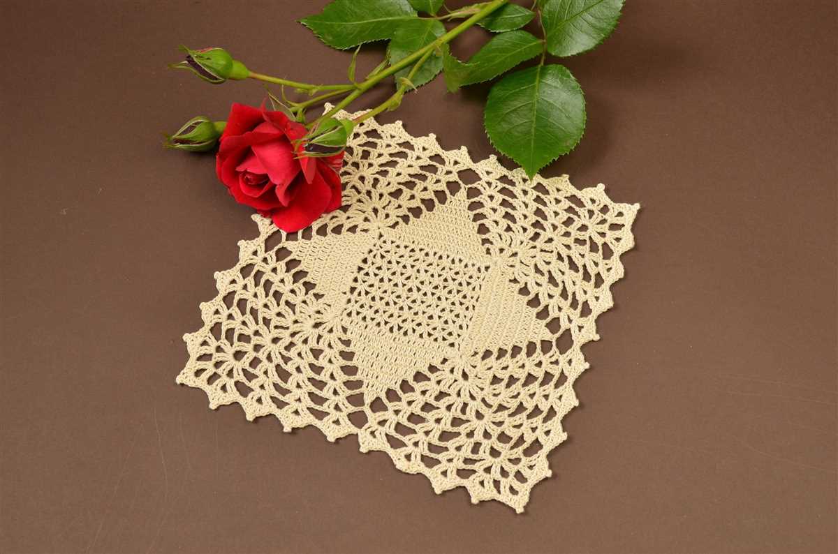 Stunning Knitted Square Doily Patterns at No Cost