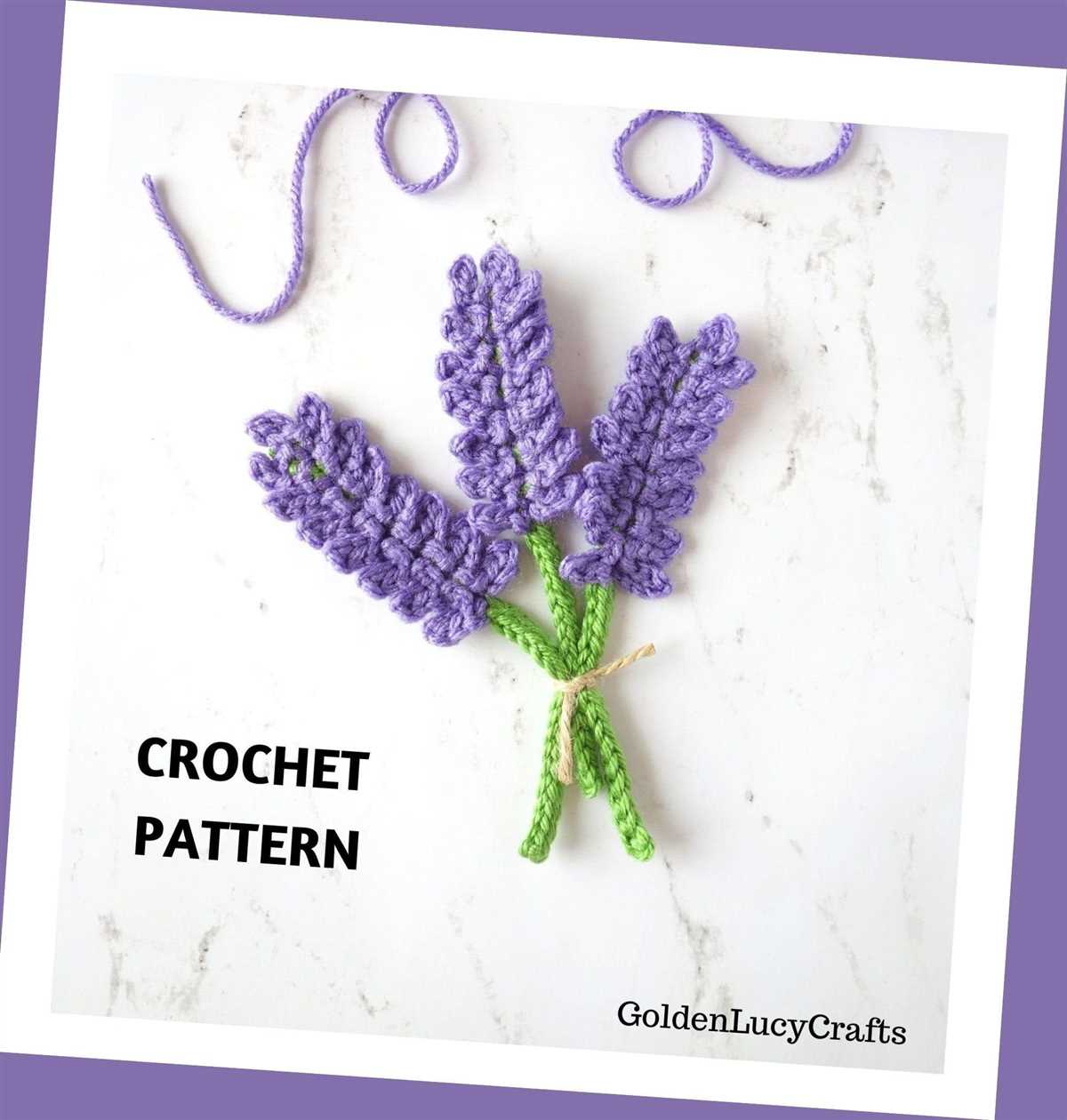 A Calming Craft: Lavender Knitting Pattern