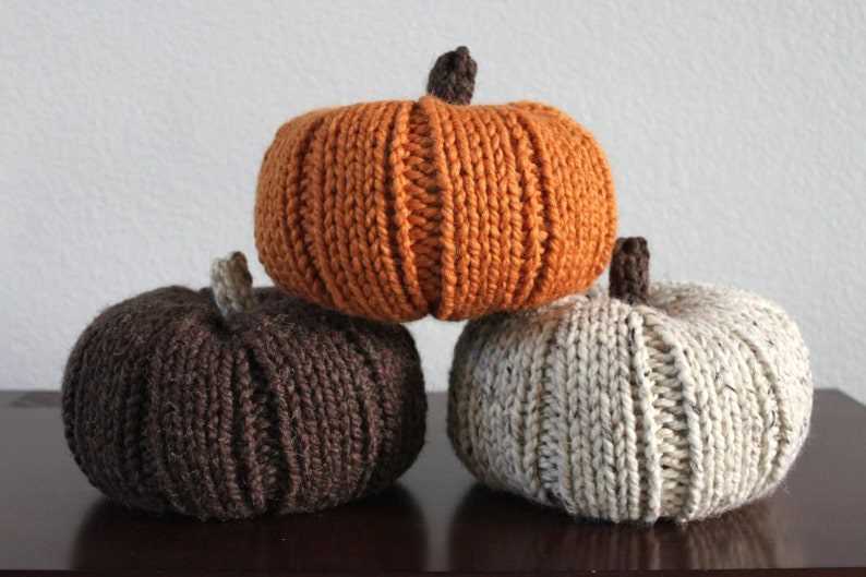Cozy Fall Knitting: Chunky Pumpkin Pattern