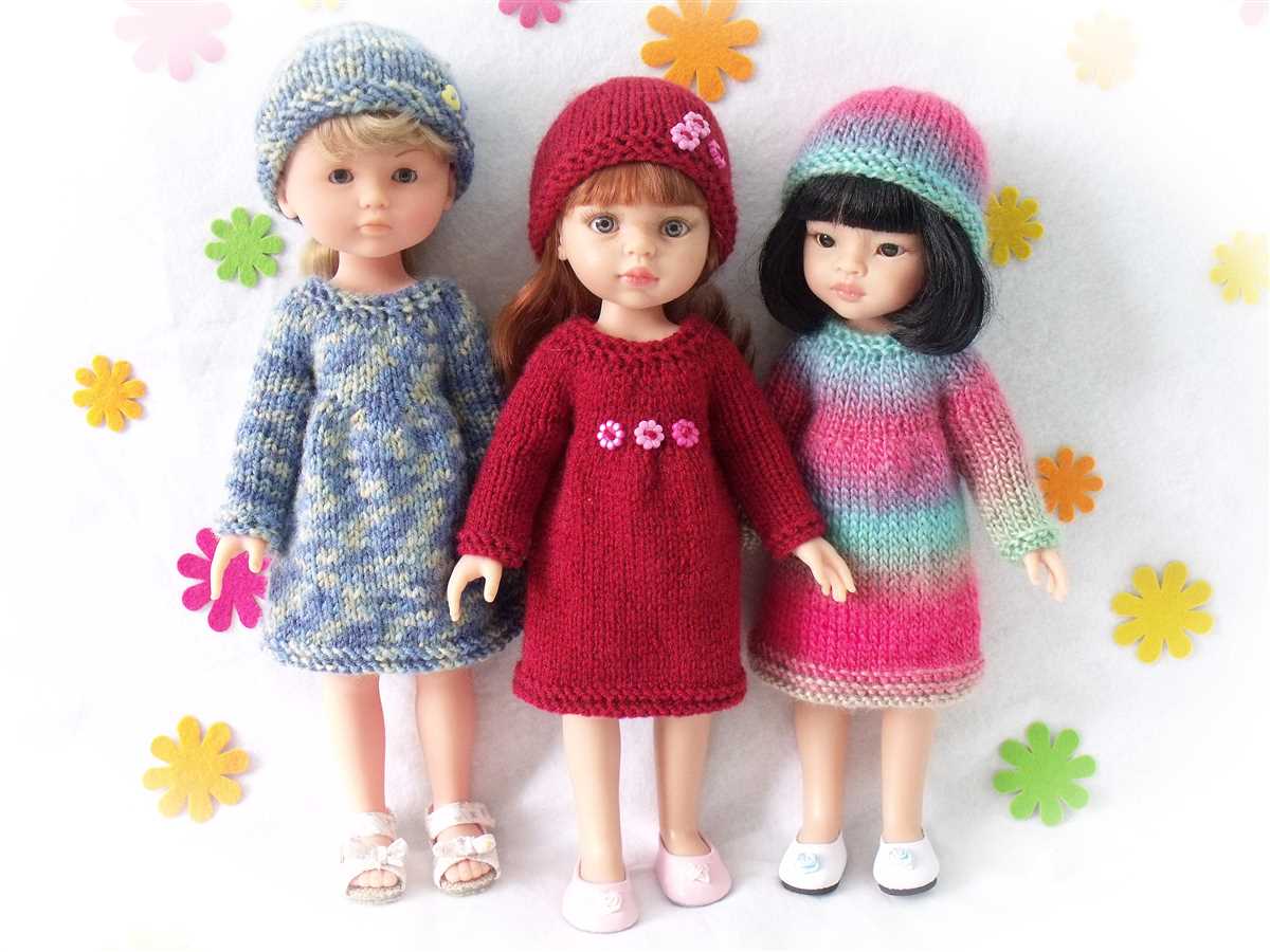 Stylish and Free: Knitting patterns for 18'' doll clothes