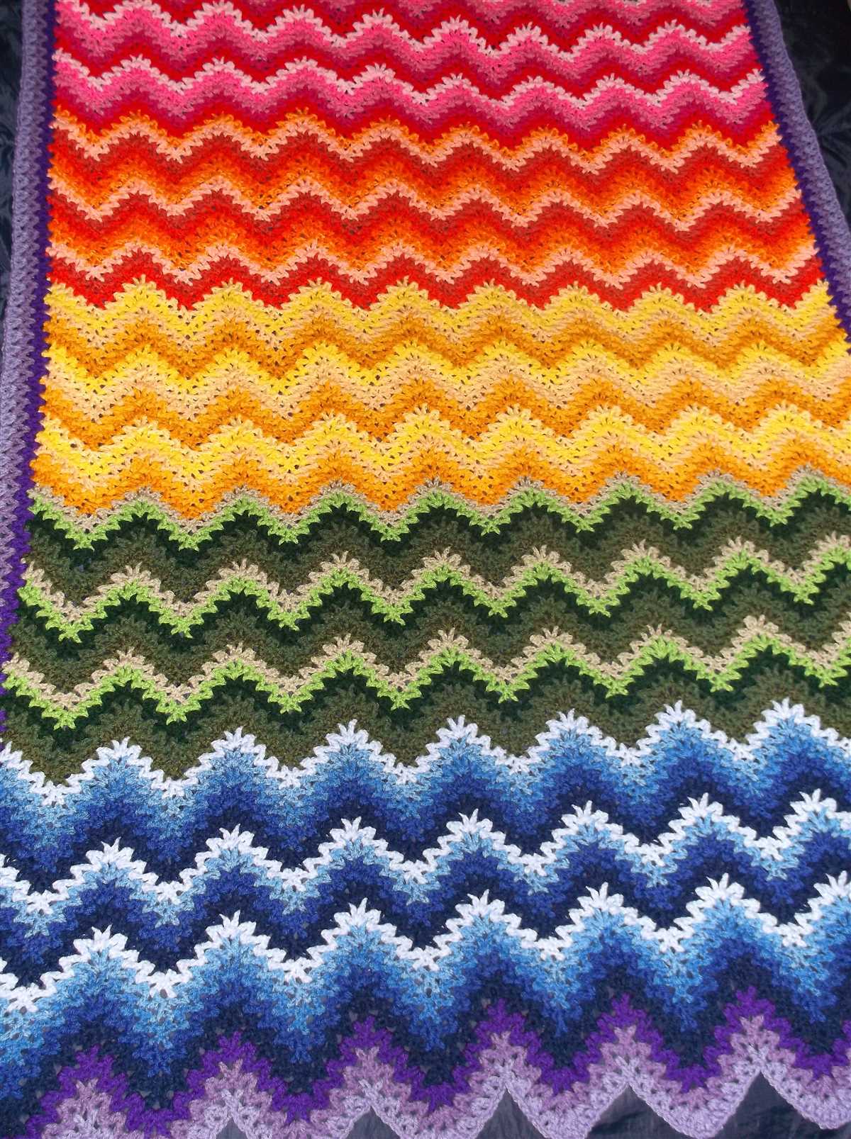 Unconventional Zig Zag Knitting Pattern for a Unique Texture