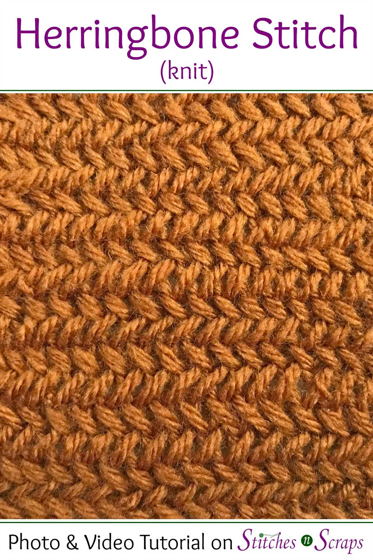 Cozy up with a free herringbone knit blanket pattern