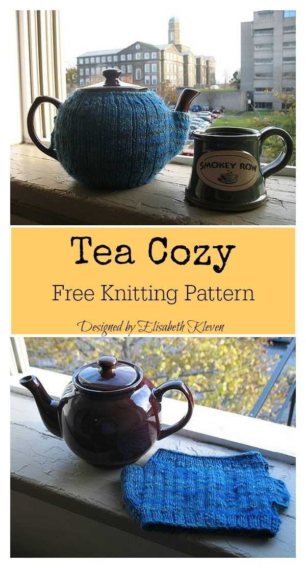 Cozy up your tea with this easy knitting pattern