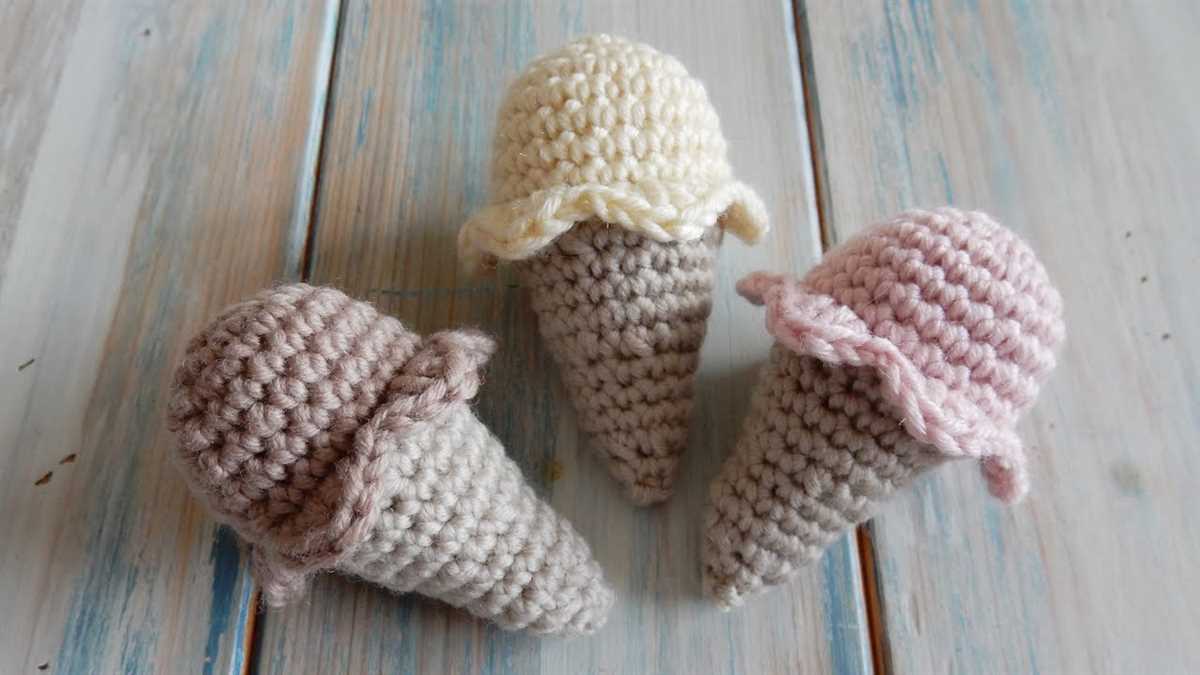 Get Your Free Knitted Ice Cream Cone Pattern Now