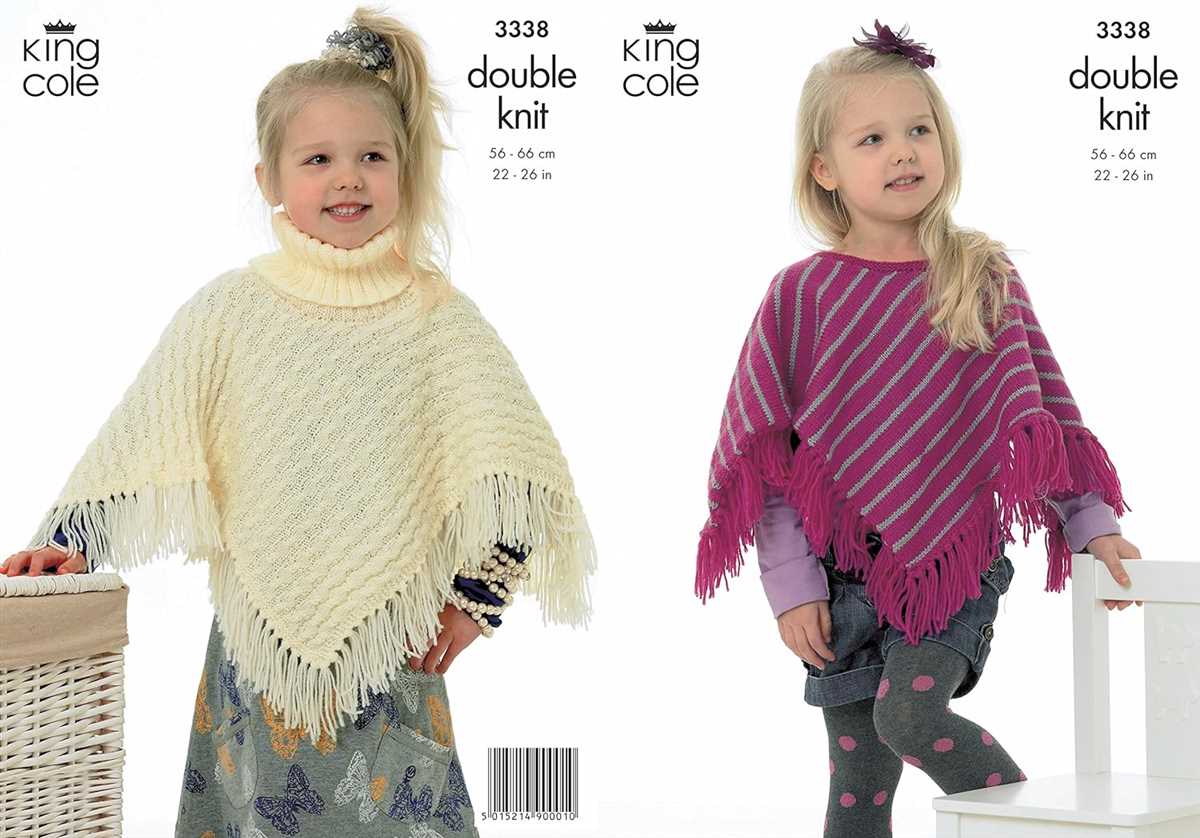 Simple and Quick Poncho Knitting Pattern