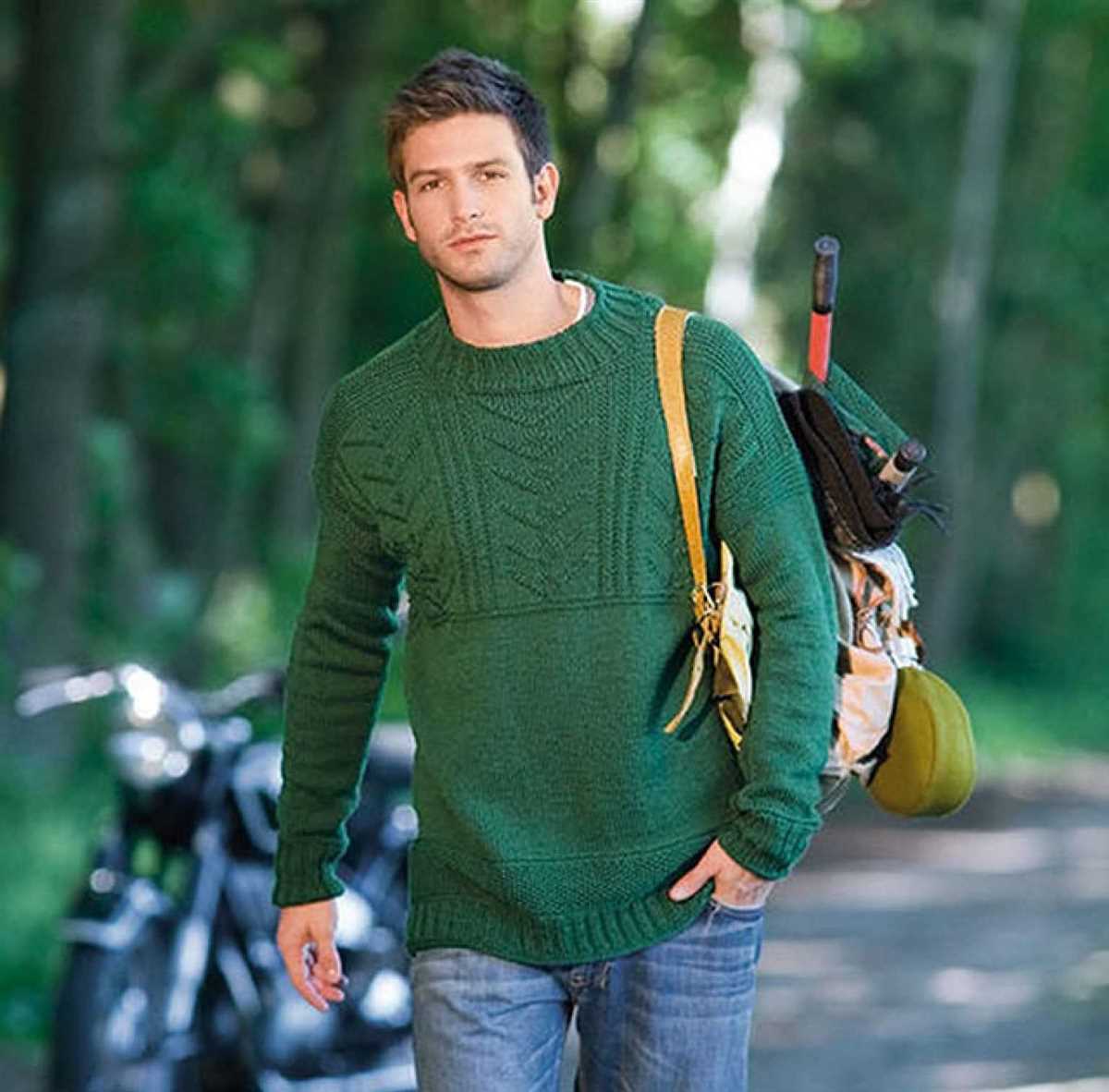 Knit Your Own Crew Neck Sweater with This Easy-to-Follow Pattern