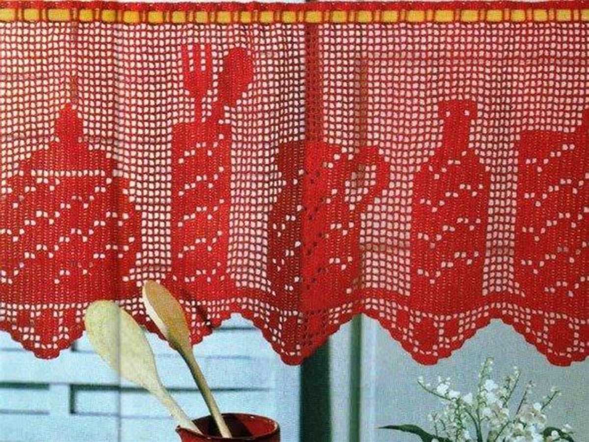 Stitch your own unique curtains with these knitting patterns