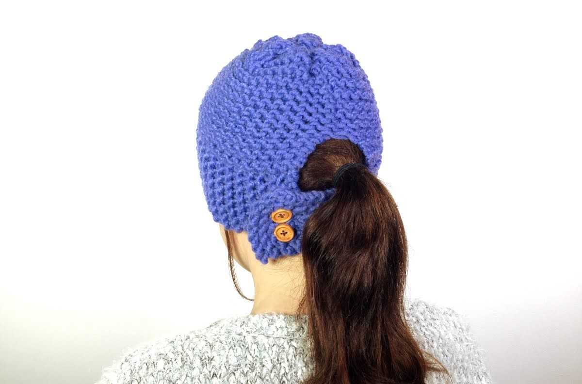 Cozy and Creative: Free Knitted Patterns for Ponytail Hats