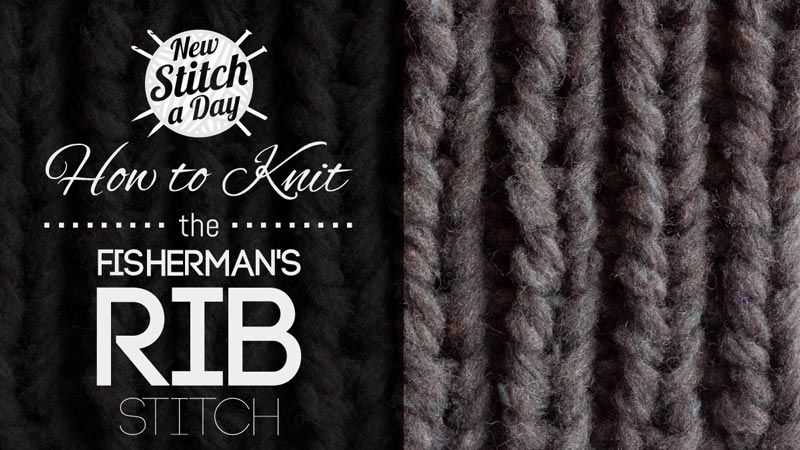 Stitching the sea: A fisherman's knitting pattern