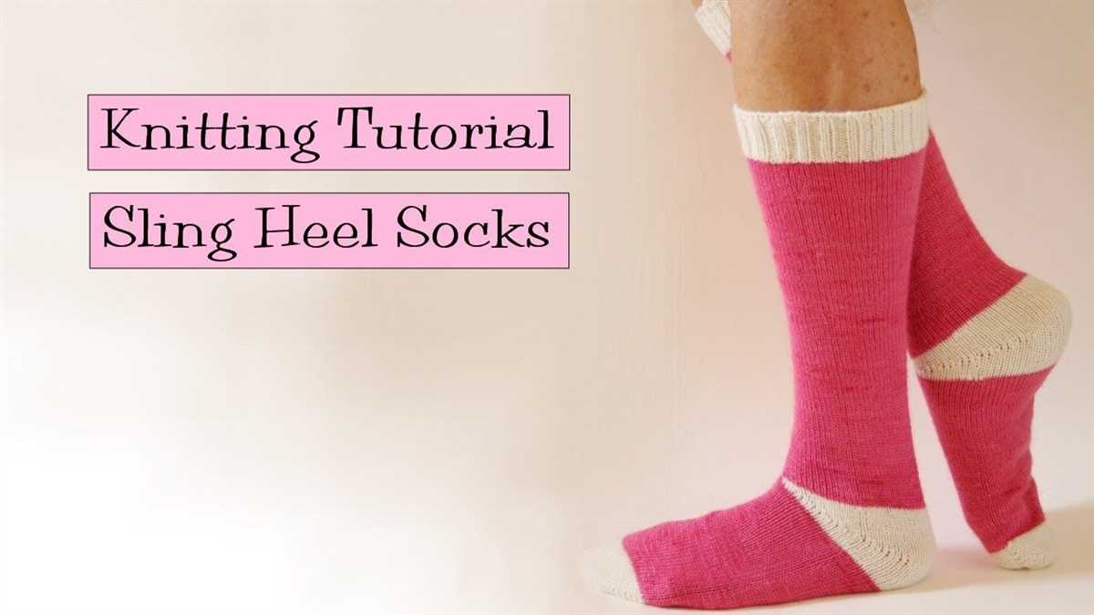 Unique Designs for Knitted Sock Heels