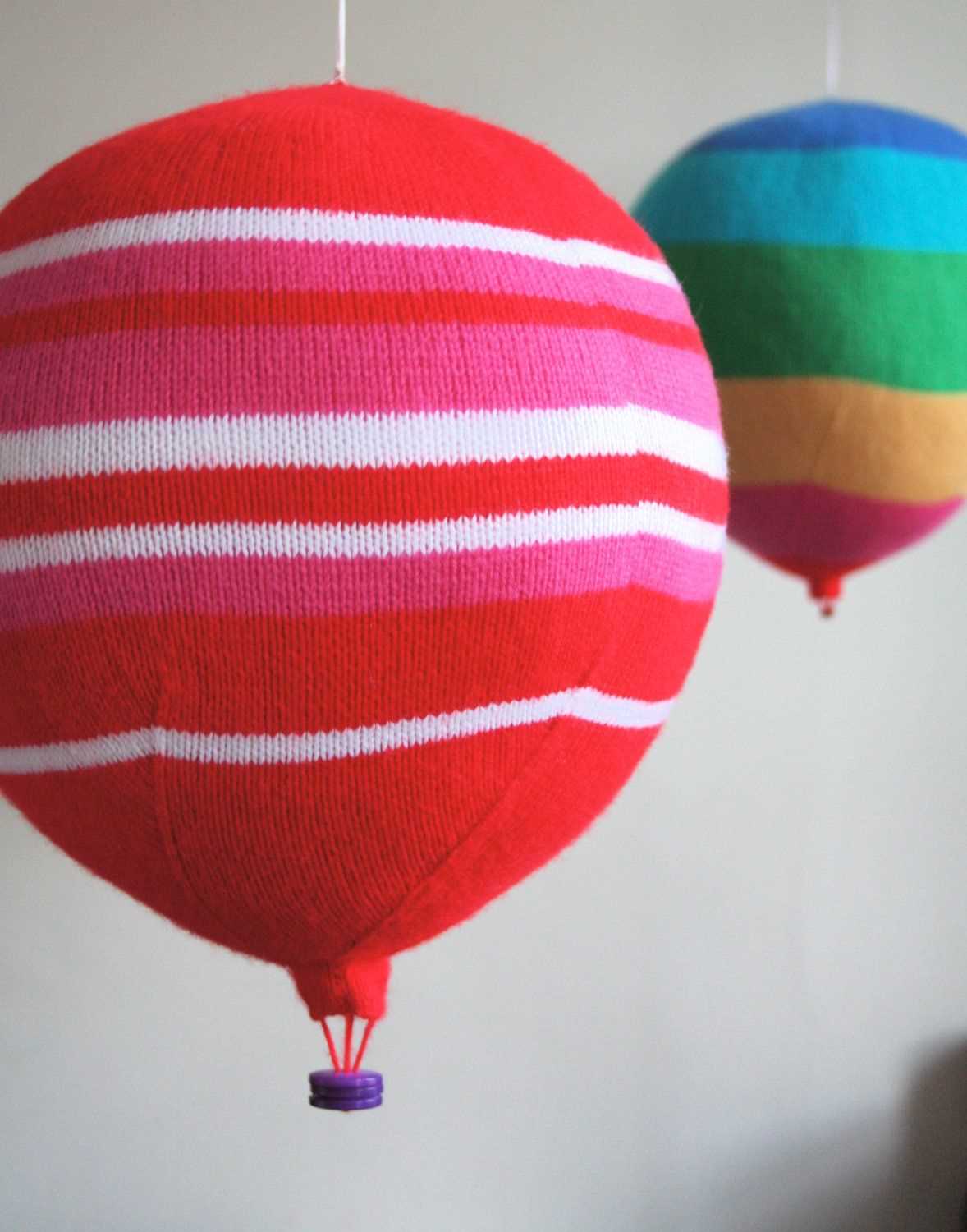Knit Your Own Hot Air Balloon with this Free Pattern