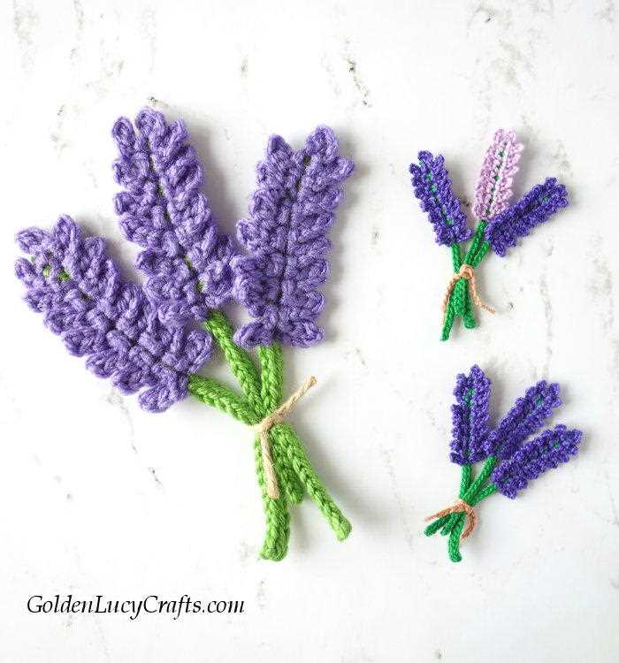 A Calming Craft: Lavender Knitting Pattern