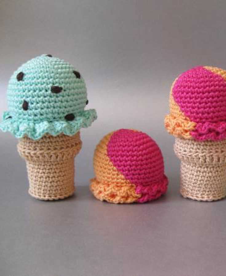 Chilly Stitches: Knit Your Own Ice Cream Cone Pattern