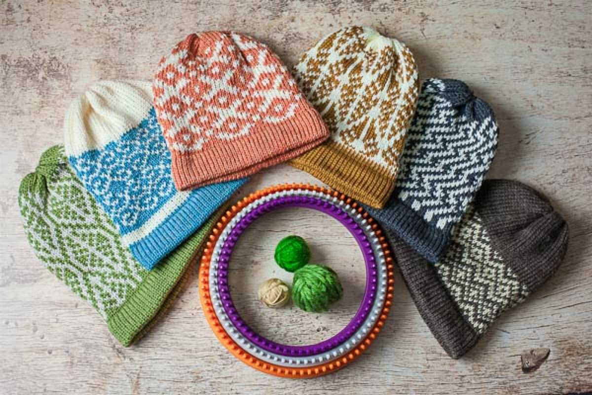 Free patterns for knitting in the round