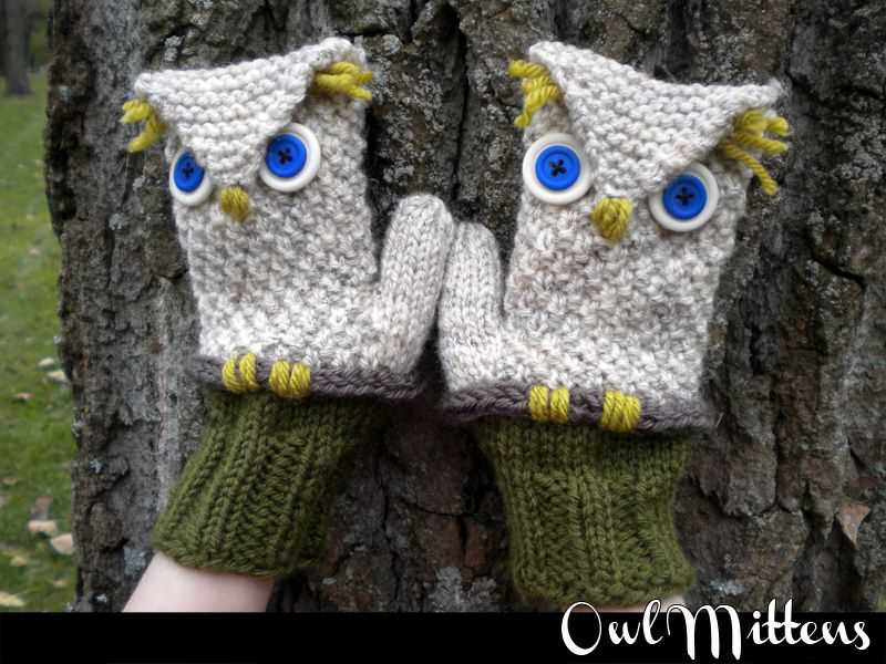 Whimsical Owl Cable Knitting Pattern