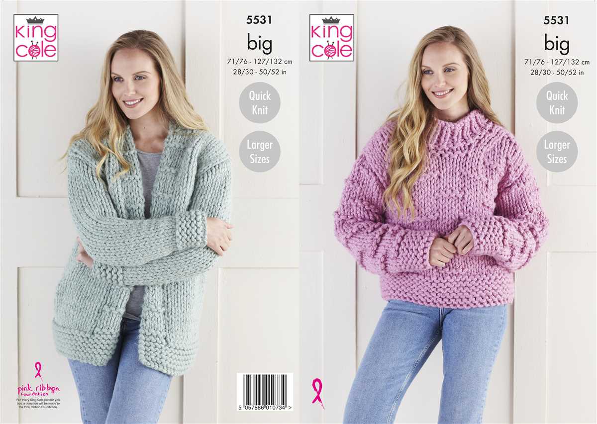 Stylish Knitting Patterns for Women: King Cole Collection