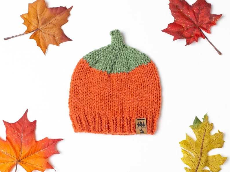 Cozy Autumn Headwear: Knit Your Own Pumpkin Hat