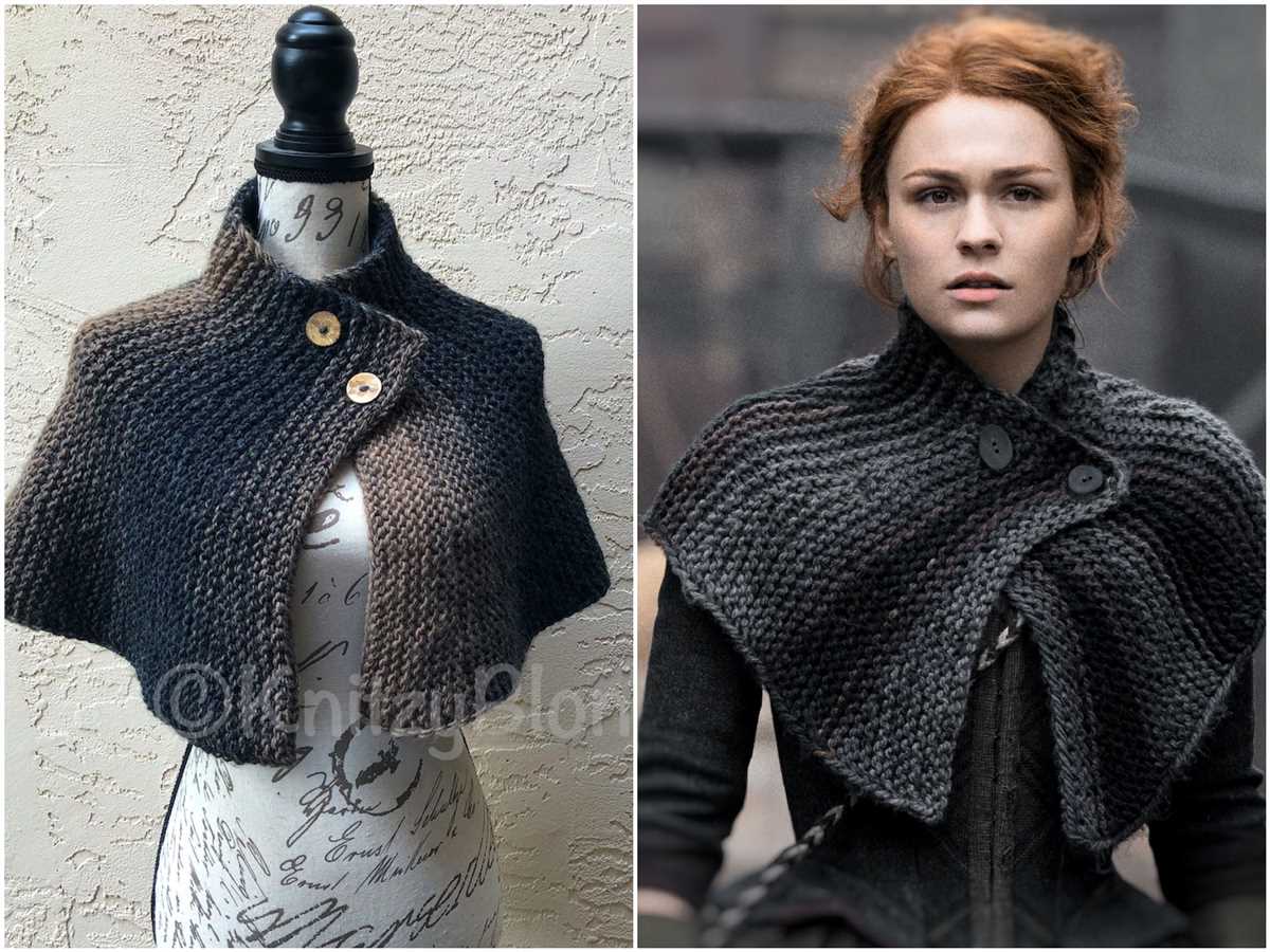 Stylish and Warm: Unique Knitted Capelet Patterns