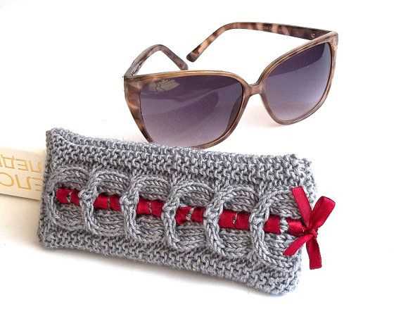 Cozy and Comfy Knitted Eyeglass Case Pattern