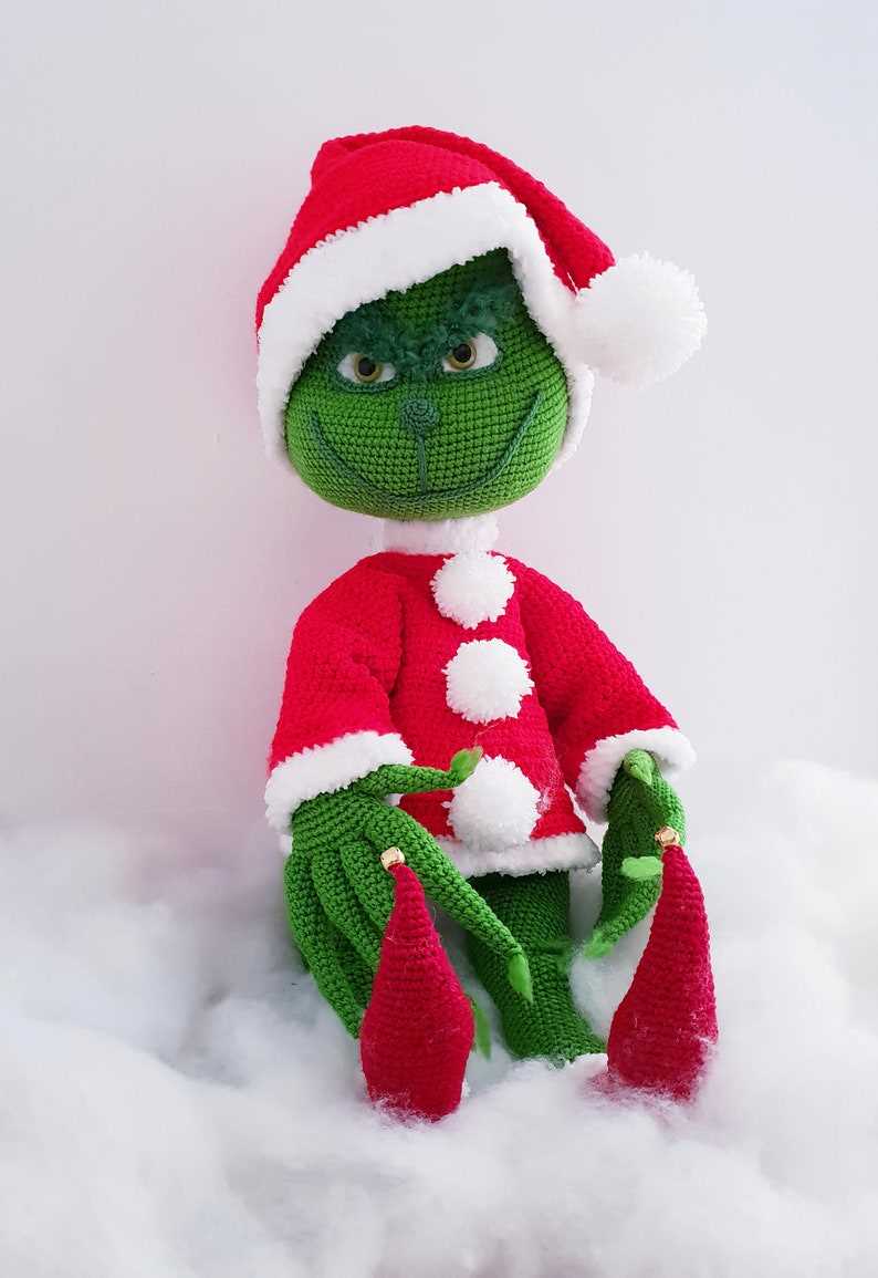 Unique Knitted Grinch Pattern for Your Next Project