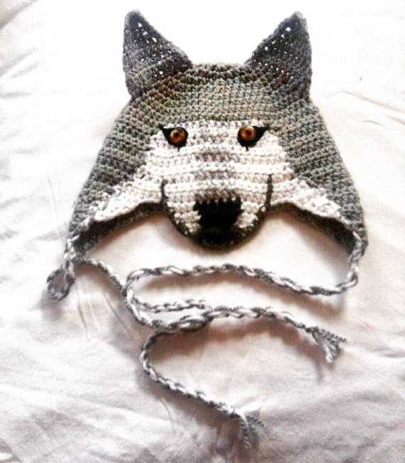 Easy DIY Pattern for a Cozy Wolf Hat