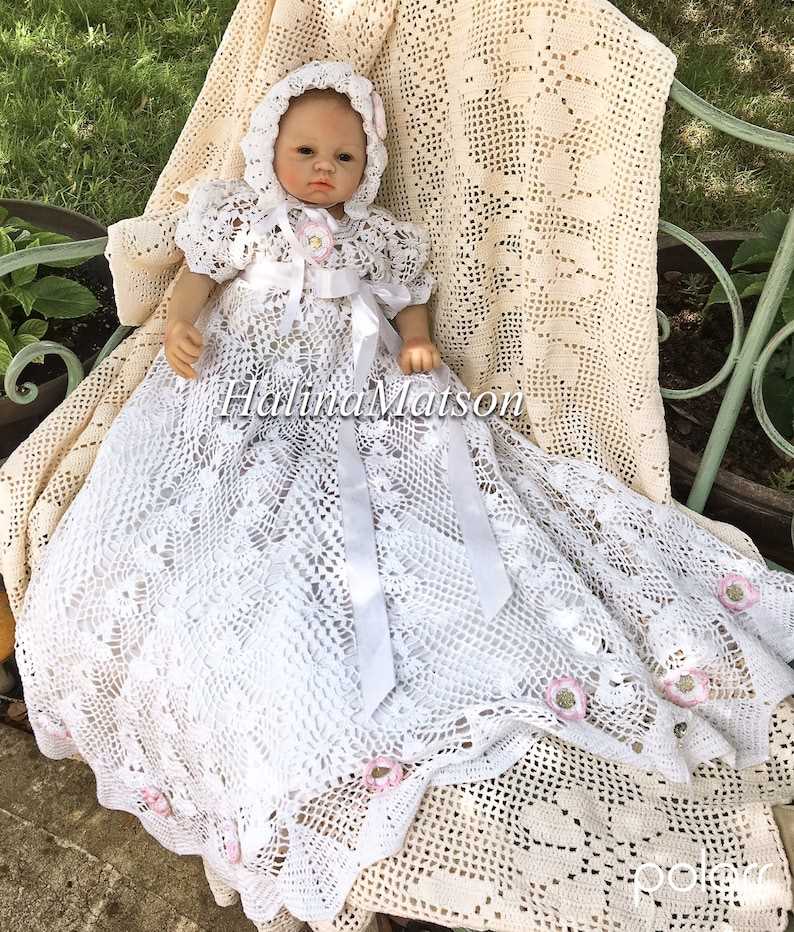 Free Patterns for Knitted Christening Gowns