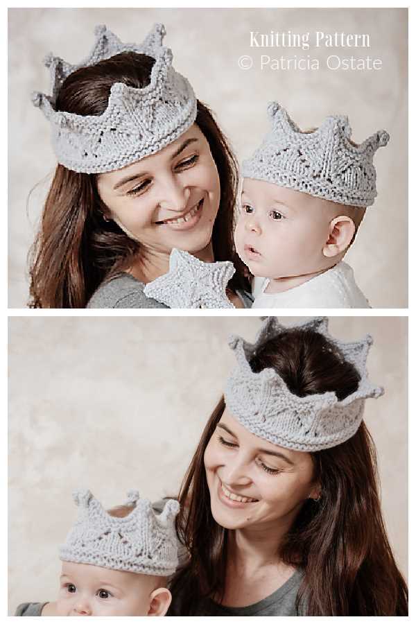 Cozy Coronation: A Regal Knitted Crown Pattern