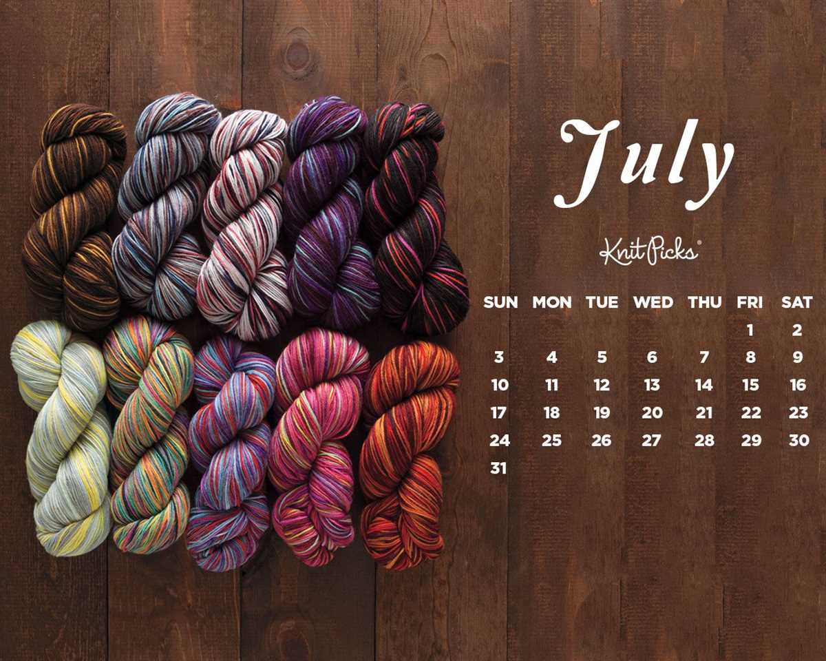 Daily Knitting Patterns for a Year