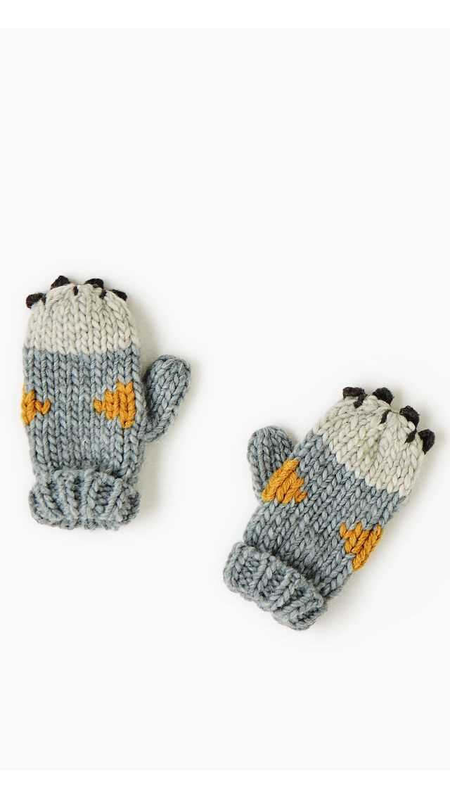 Cozy Koala Mittens: Knit Your Own Pair!
