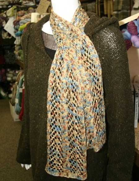 Easy and Elegant Knitting Pattern: Free Lacy Scarf