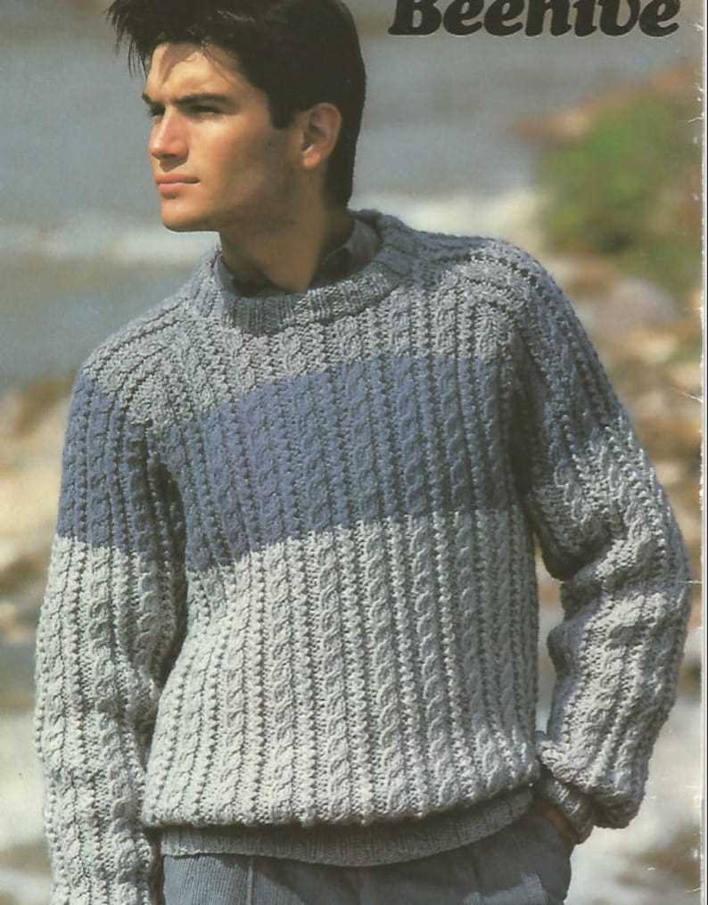 Knit a Warm and Stylish Wool Sweater for Men