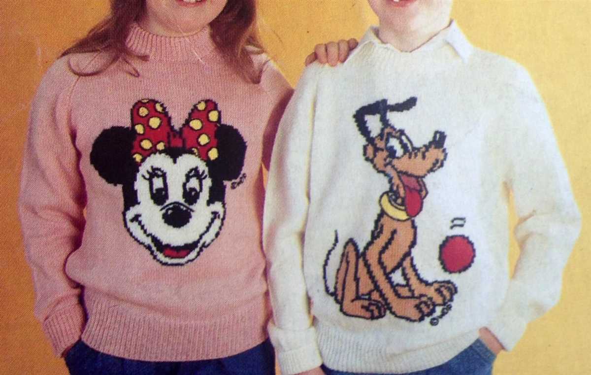 Knit a Cute Mickey Mouse Jumper with this Pattern