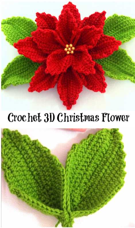 Festive Floral Crafts: Free Knitting Patterns for Christmas Flowers