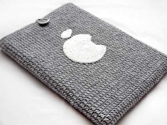 Stylish DIY Knitted iPad Cover - Free Pattern Inside