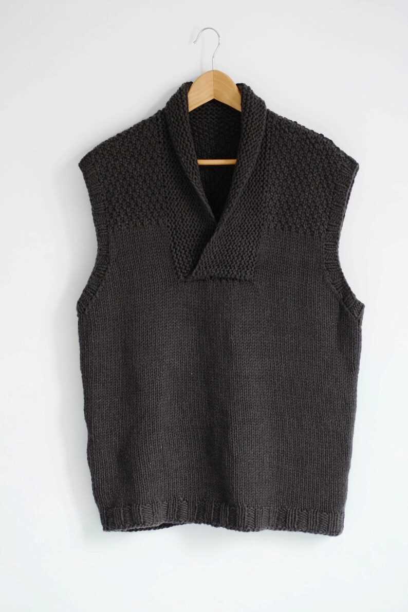 Cozy and Comfy: a Free Pattern for a Bulky Yarn Knitted Vest