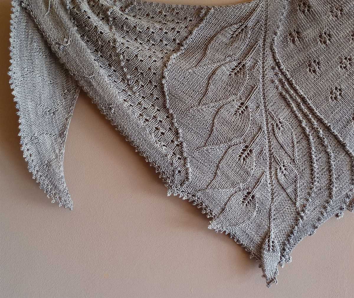 Stunning Lacy Baktus Knitting Pattern Unveiled