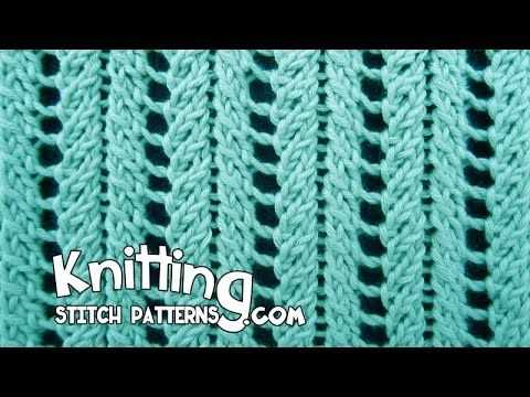 A Simple Guide to Knitting a Delicate Lace Pattern in Just One Row