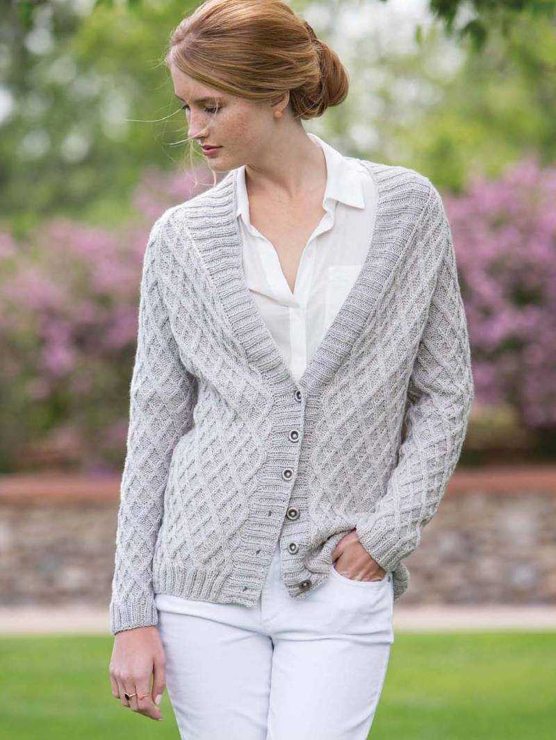 Easy knitting patterns for a cozy cardigan