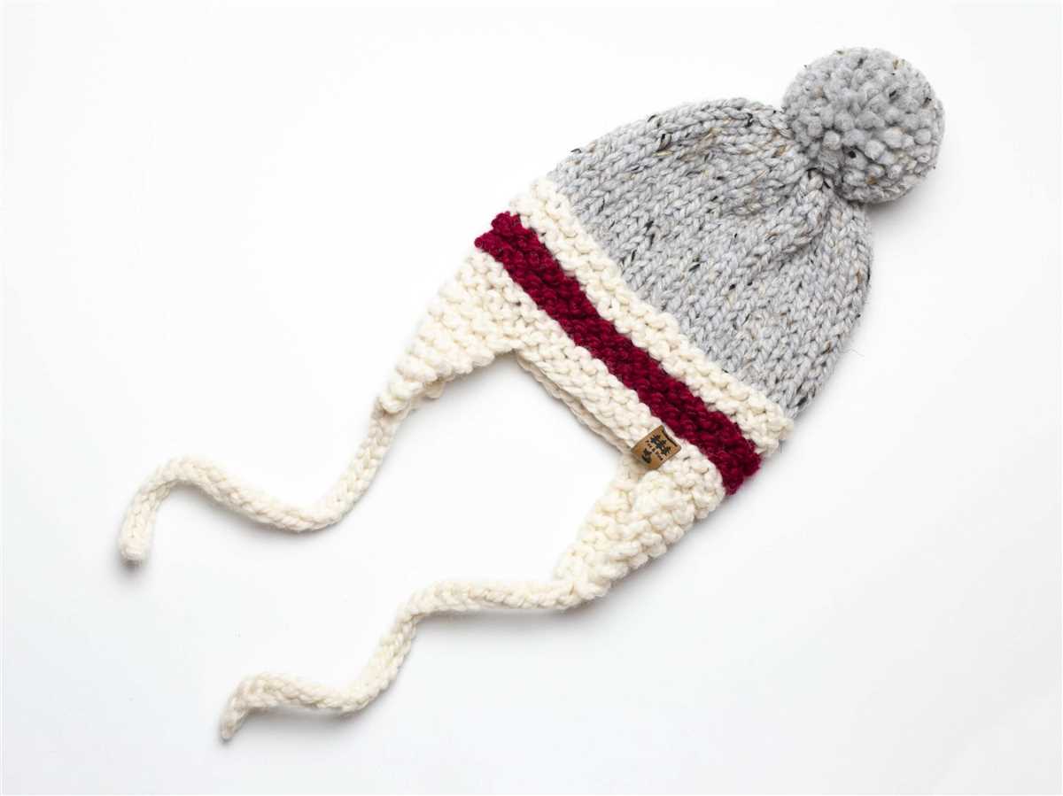 Cozy and Free: Knit Hat with Ear Flaps Pattern