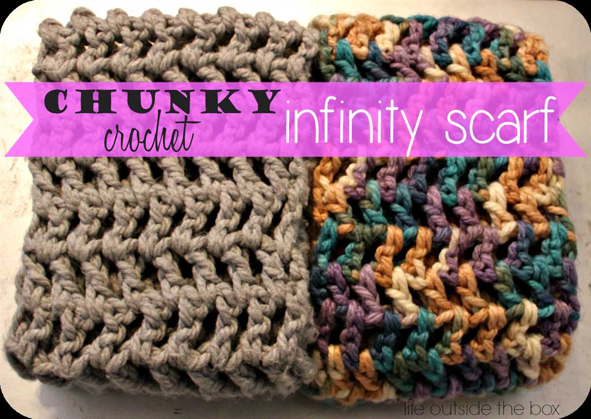 Simple and Stylish Single Skein Infinity Scarf Knitting Pattern