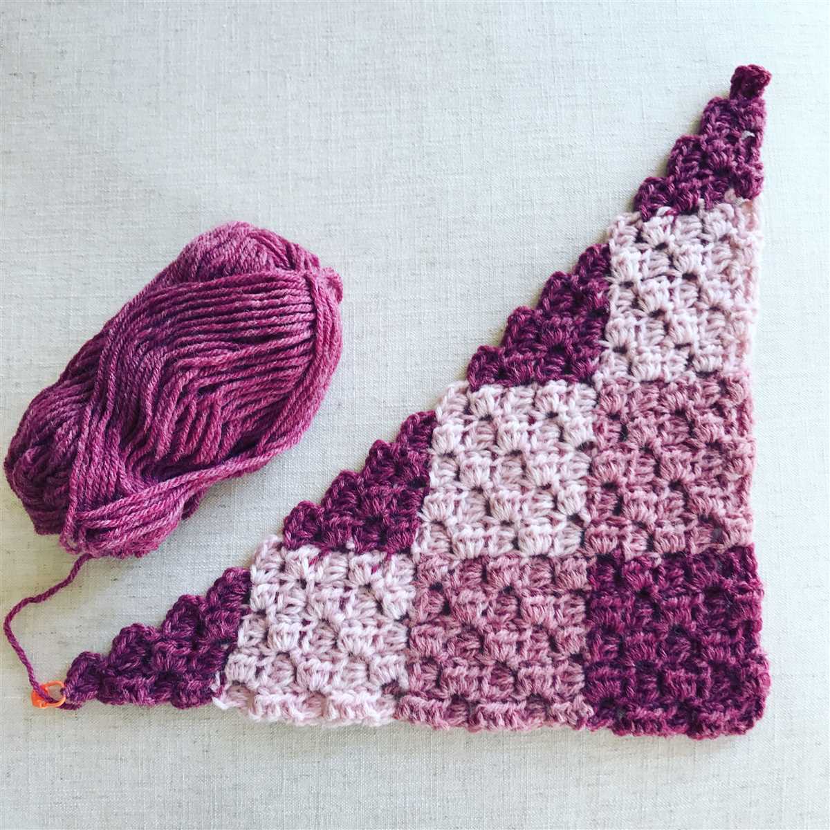 Cozy and Modern: Corner to Corner Knit Blanket Pattern