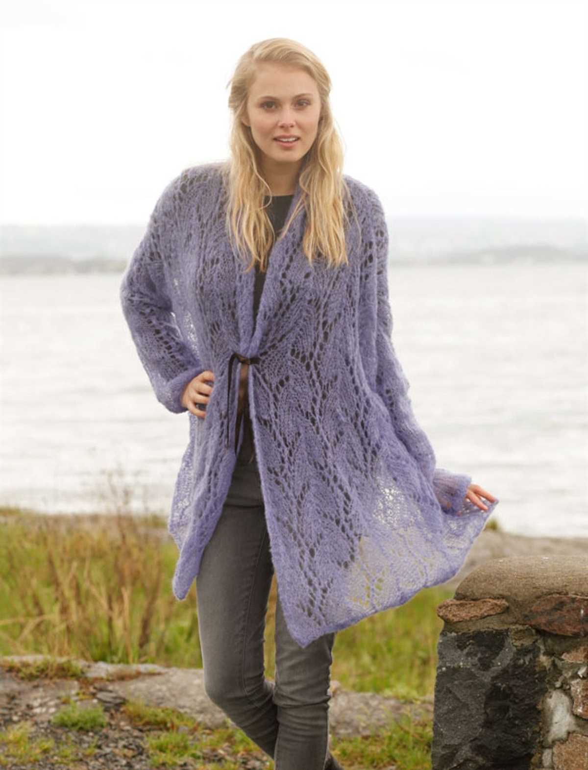 Cozy Knit: Mohair Cardigan Pattern