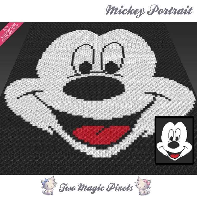 Cozy Mickey Mouse Blanket: A Knitting Pattern