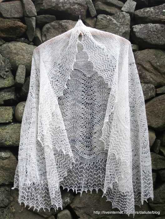 Knit a Beautiful Wedding Shawl for Free