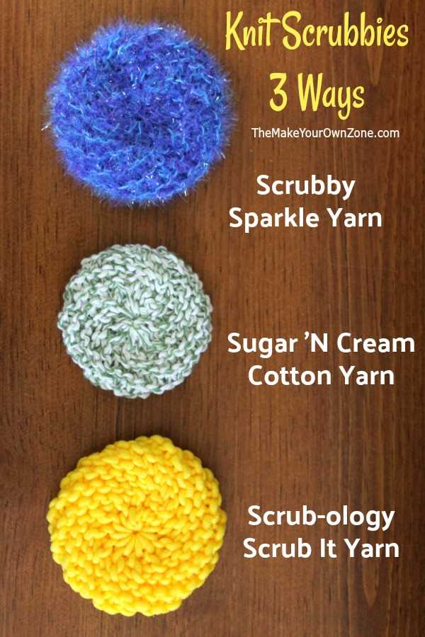 Knit Your Own Scrubby Dishcloth Pattern