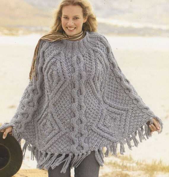 Chic and Cozy: Knit Your Own Martha Stewart-Inspired Poncho