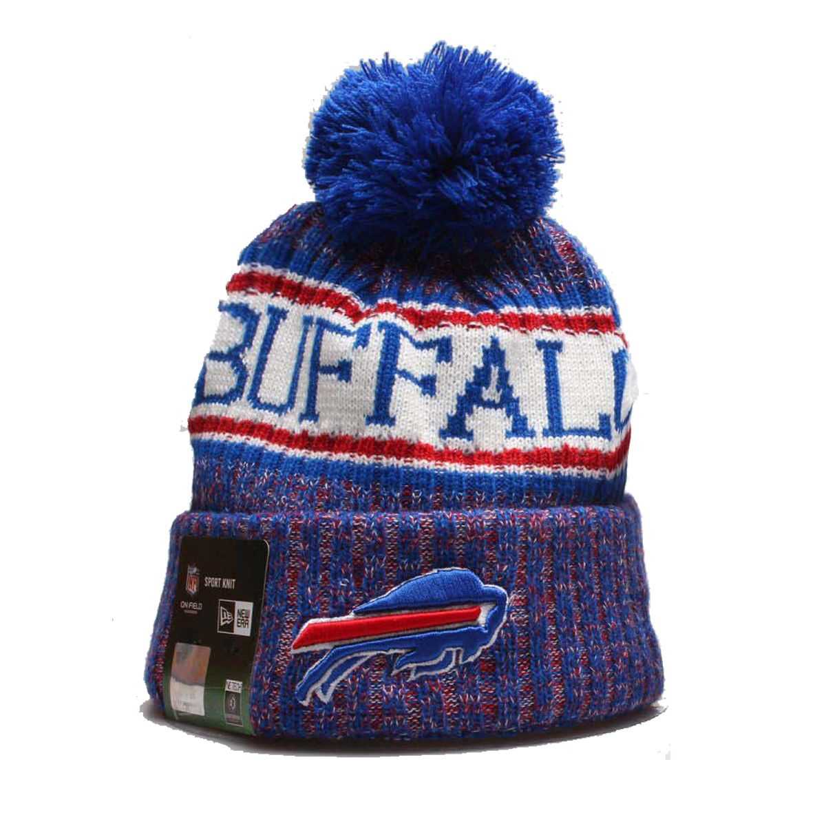 Stylish Knit Hat Pattern for Buffalo Bills Fans