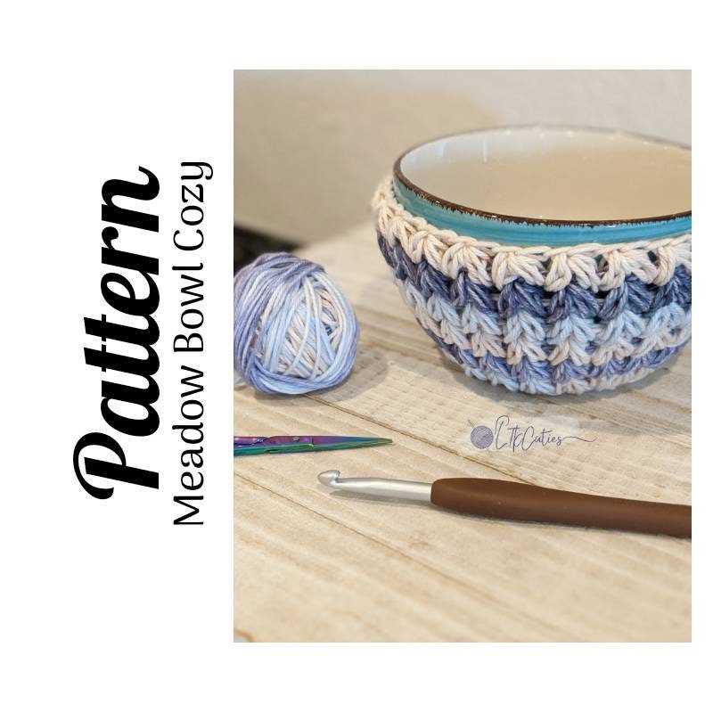 Cozy up your bowls with this fabulous knit pattern