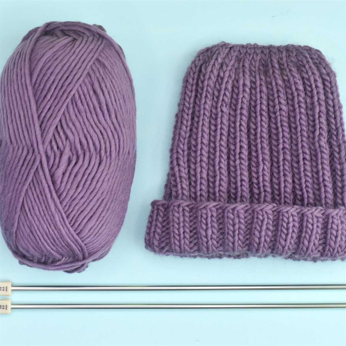 Cozy and Quick: Chunky Yarn Beanie Knitting Pattern